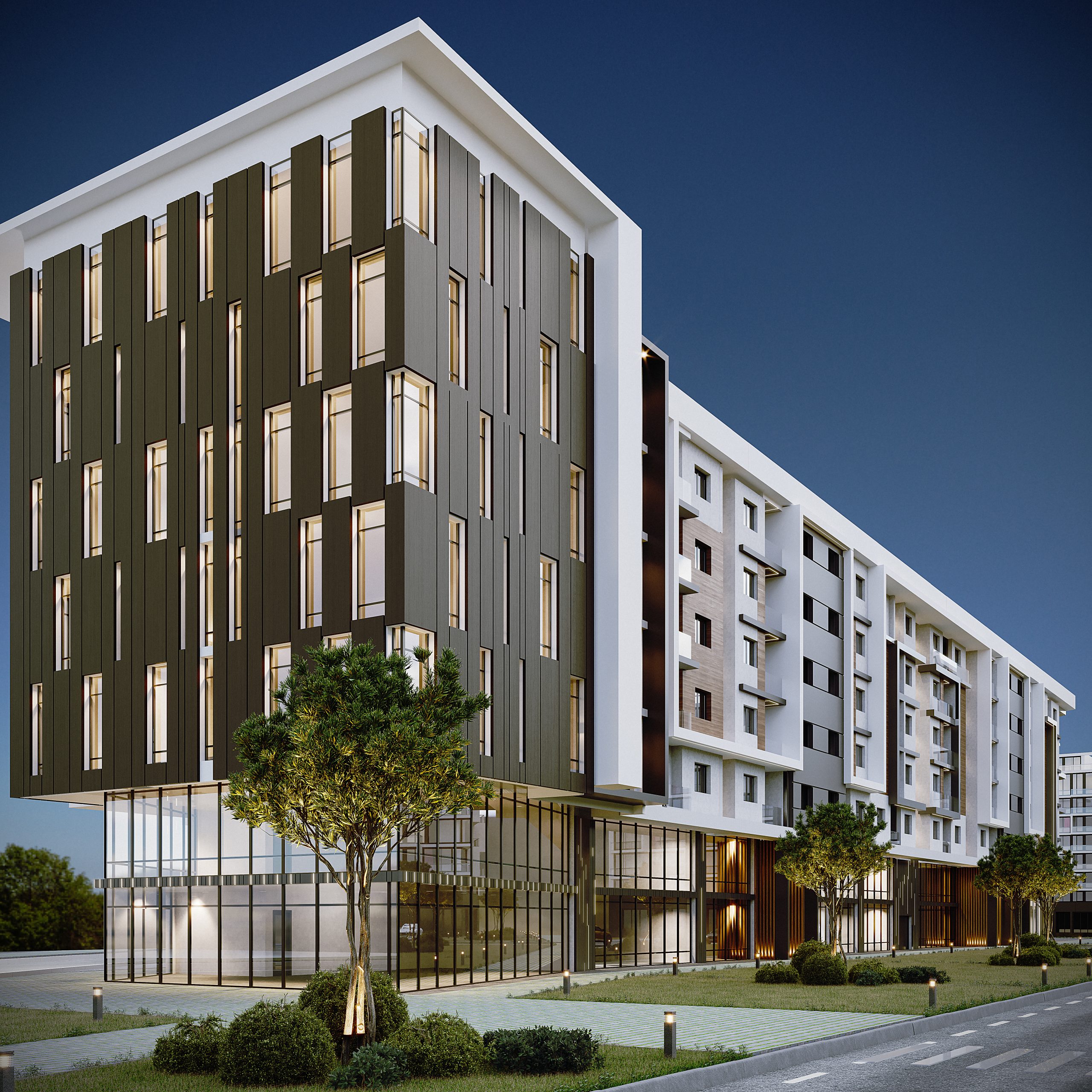 Résidence Palmares - Asharq Al Awsat Group | Un complexe résidentiel de ...